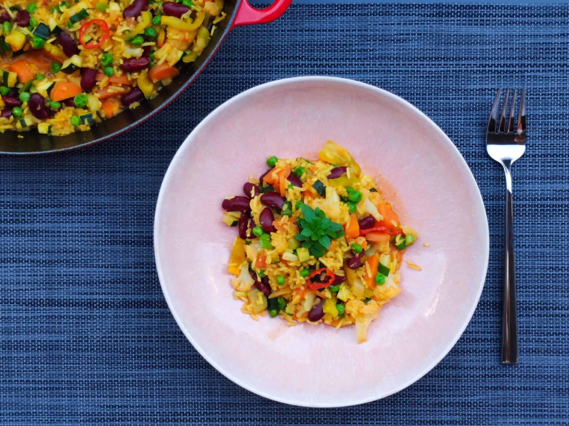 Vegane One-Pot Paella | Main Ingredients