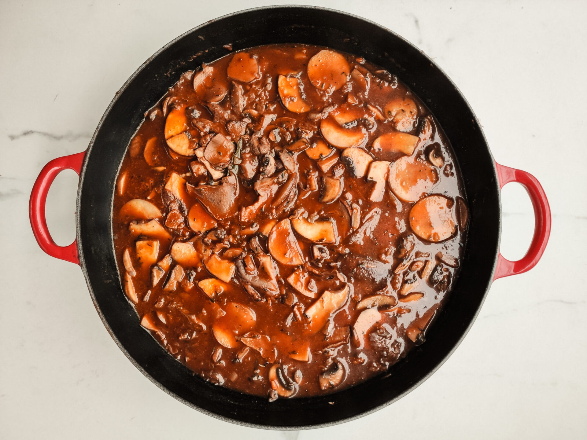 Kräftiges Pilzragout mit Kartoffelknödel | Main Ingredients