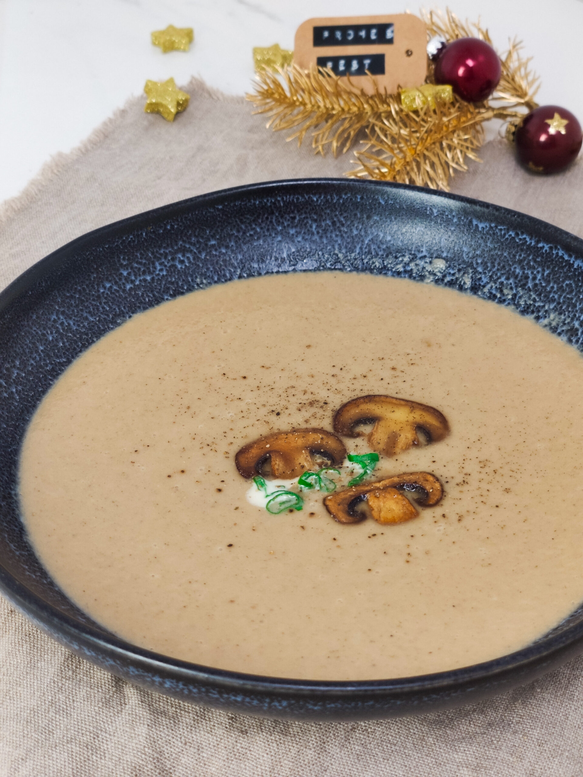 Beste vegane Champignoncremesuppe | Main Ingredients
