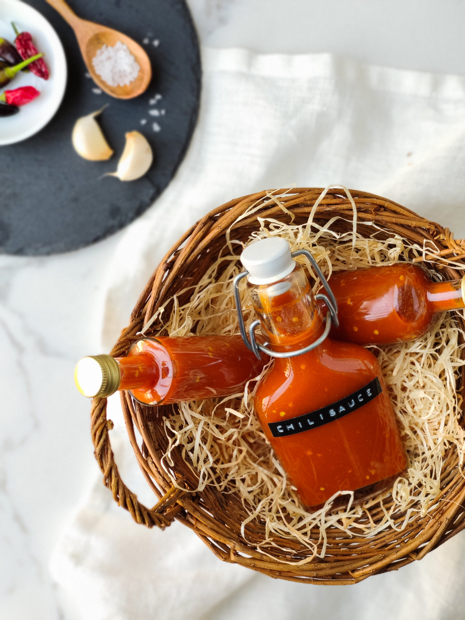 Selbstgemachte Chilisauce | Main Ingredients